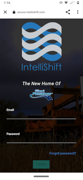 IntelliShift Mobile User Guide