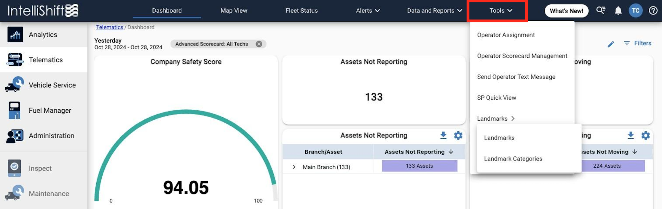Landmarks and Landmark Categories