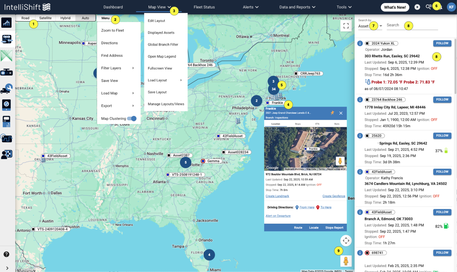 Map View